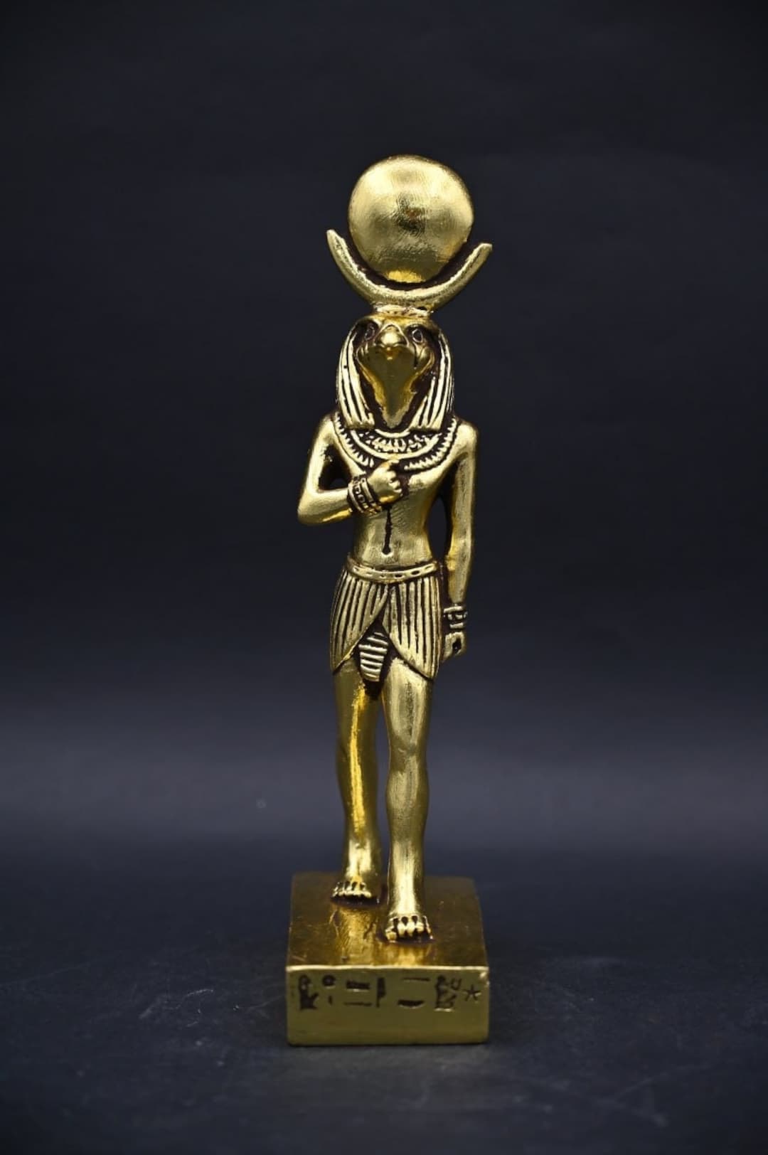 RA- Egyptian God RA Statue-god of the Sun- Made From Solid Stone ...