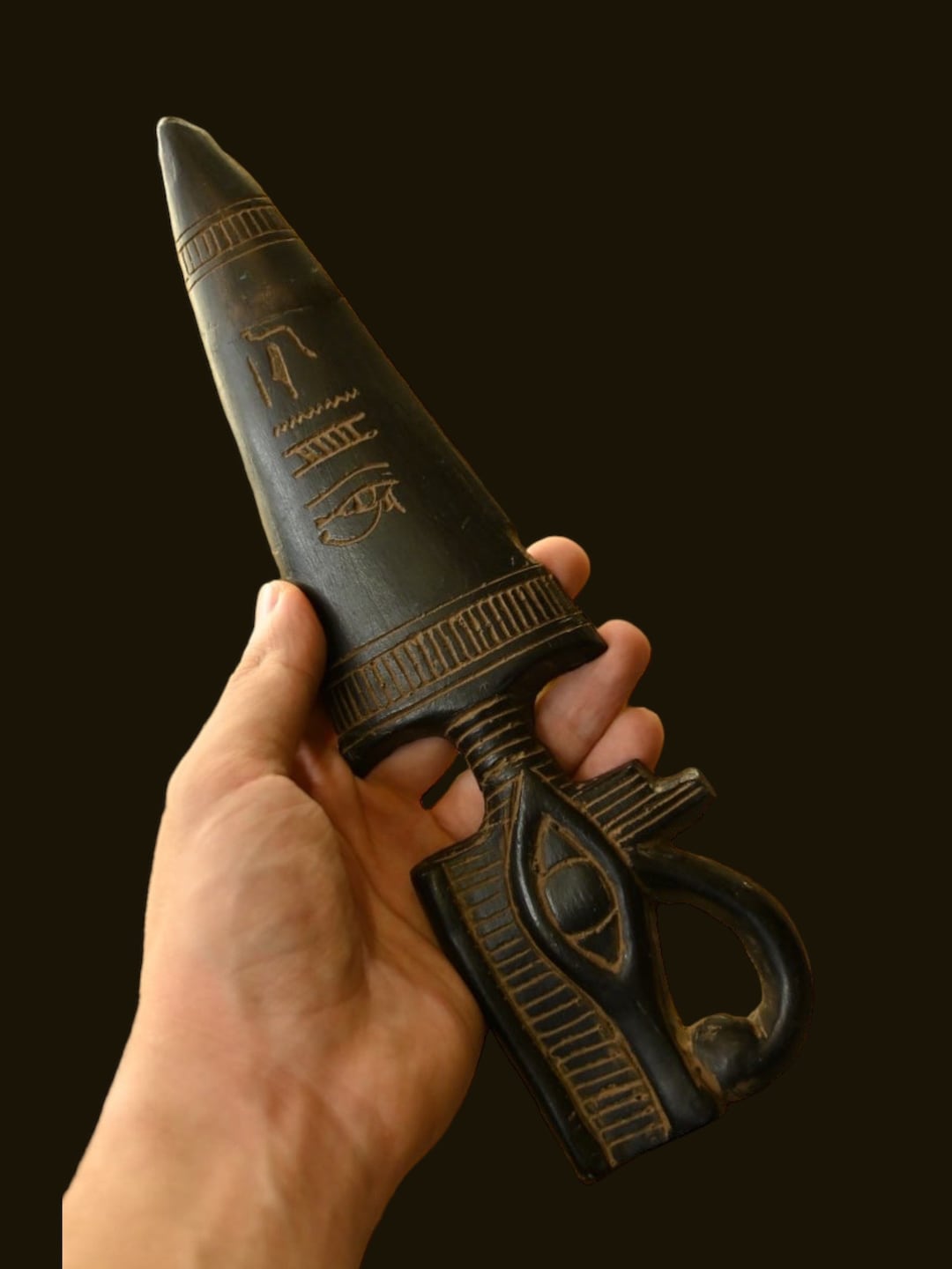 Gorgeous Egyptian Dagger With God Hours Eye Ancient Egyptian Kings ...