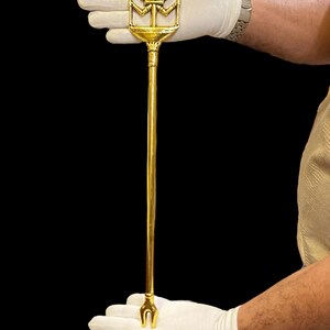 Egyptian Scepter Royal Was Scepter Double Wase Scepters With Ankh ...