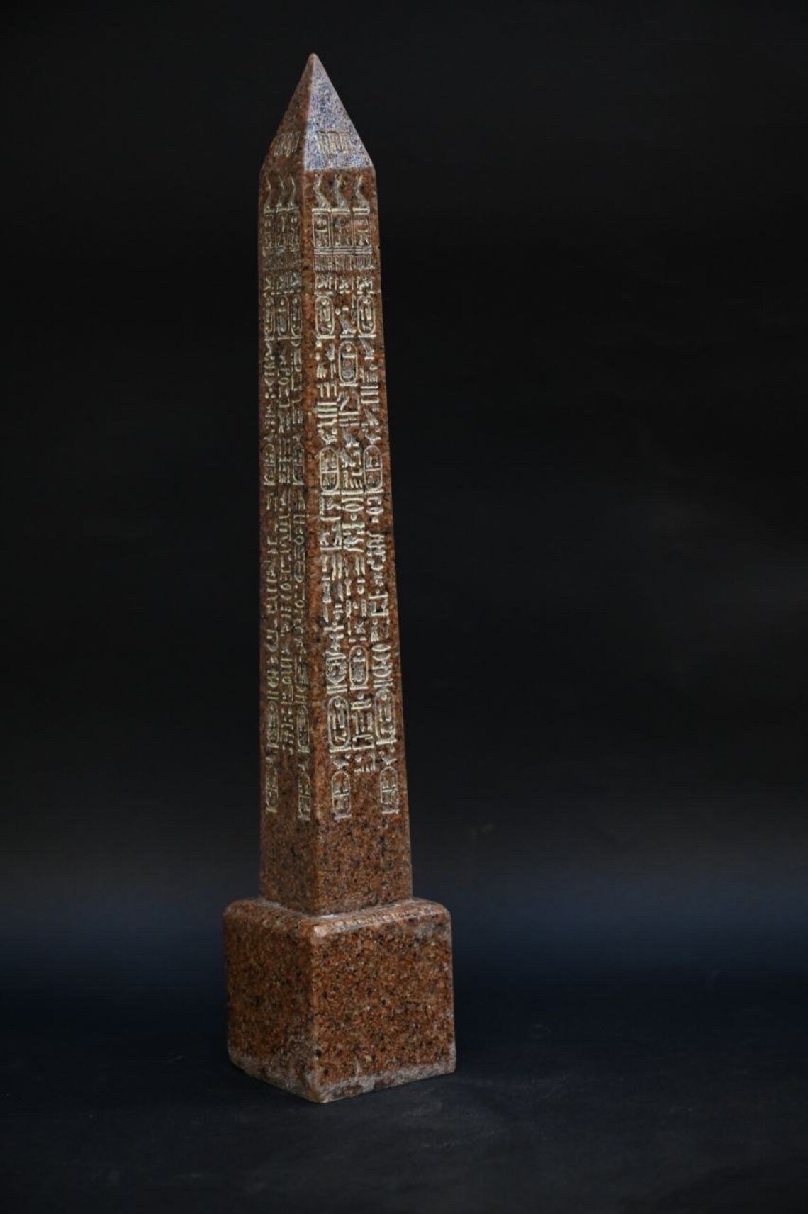 Amazing Obelisk of the Egyptian Ramses ||-red Granite Stone-handcrafted ...