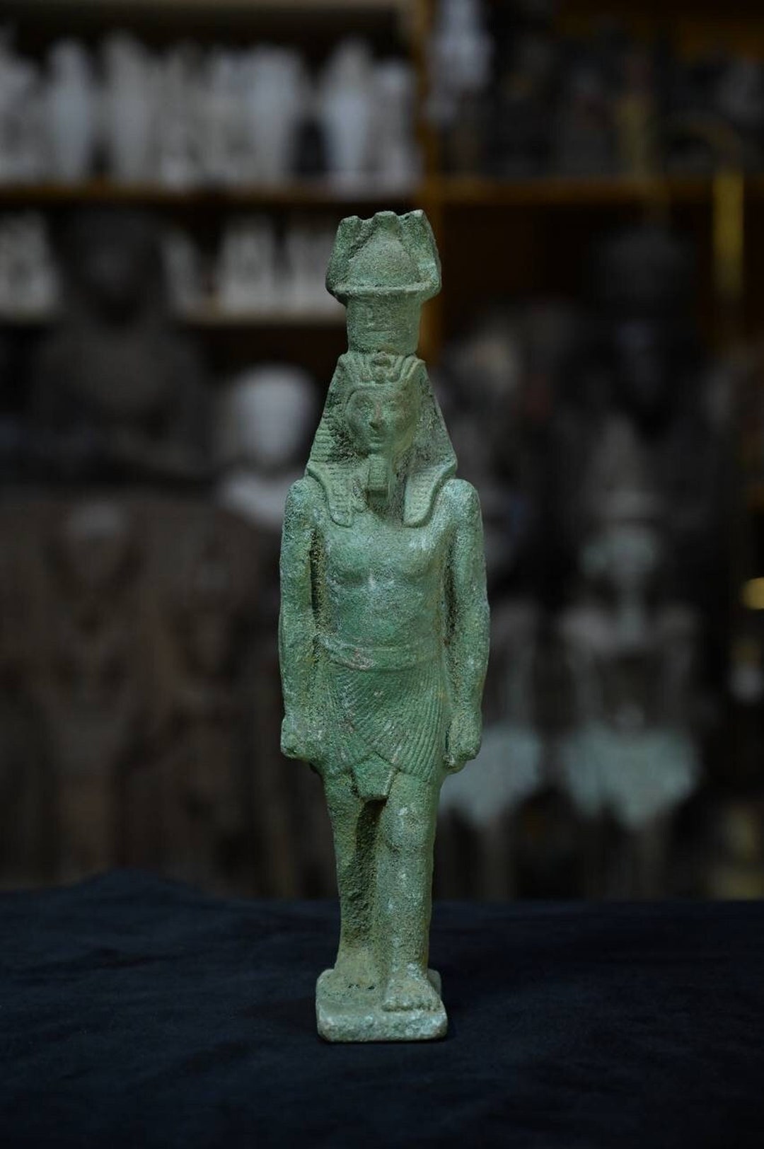 Authentic Egyptian Statue of the King Ramses ||-handcrafted From Copper ...