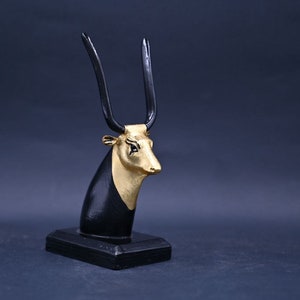 Egyptian Goddess Hathor Cow Form and Faithful Face, Egyptian Hathor ...