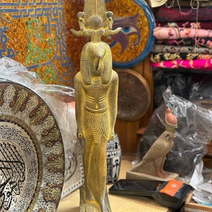 Egyptian God Thoth Ibis Statue, Ancient Wisdom Decor - Etsy