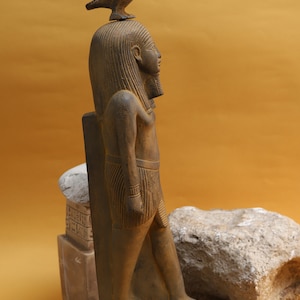 Geb Egyptian God of the Earth -a Mythological Member of the Ennead of ...