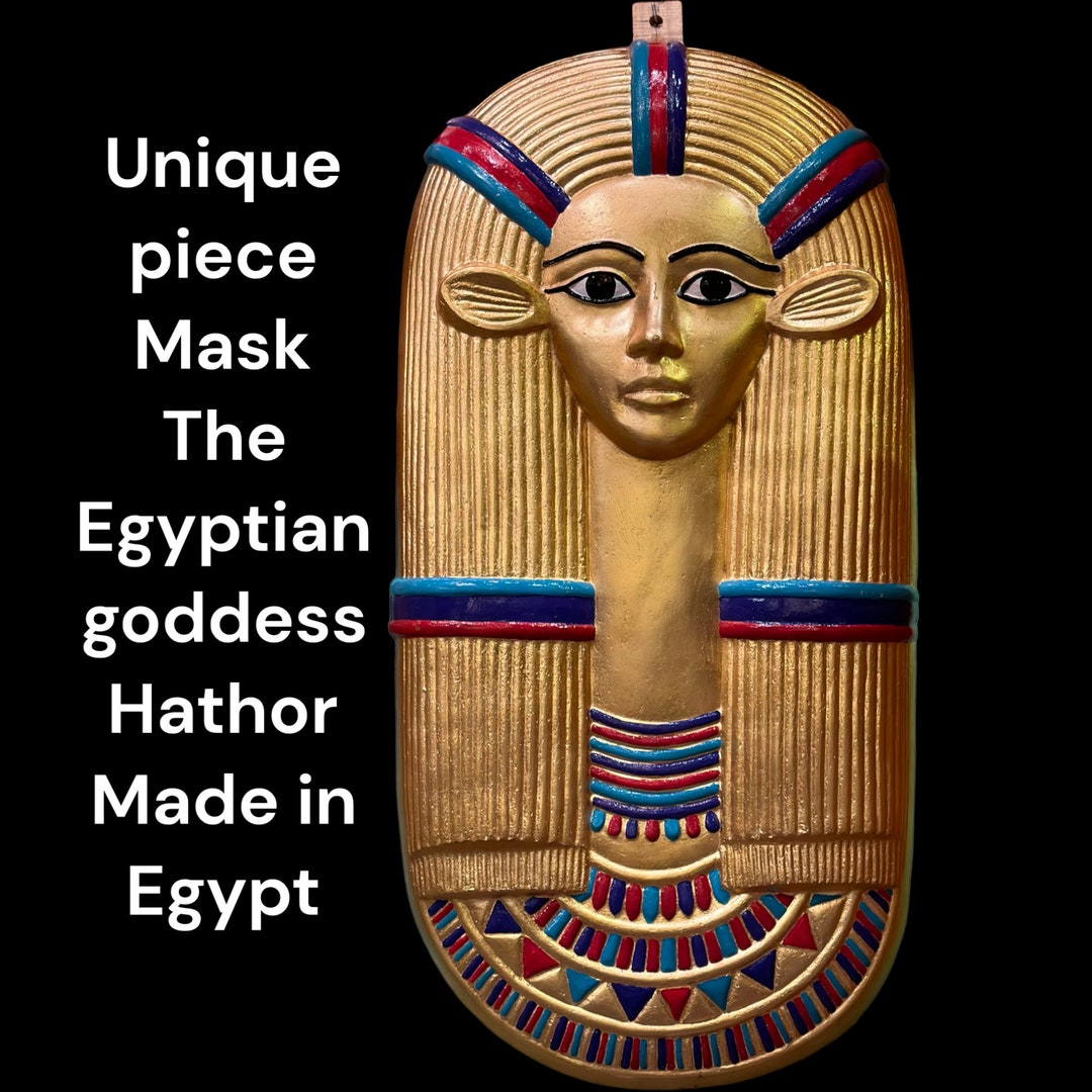 Amazing Hathor Mask-egyptian Goddess of Heaven,love,beauty,happiness ...