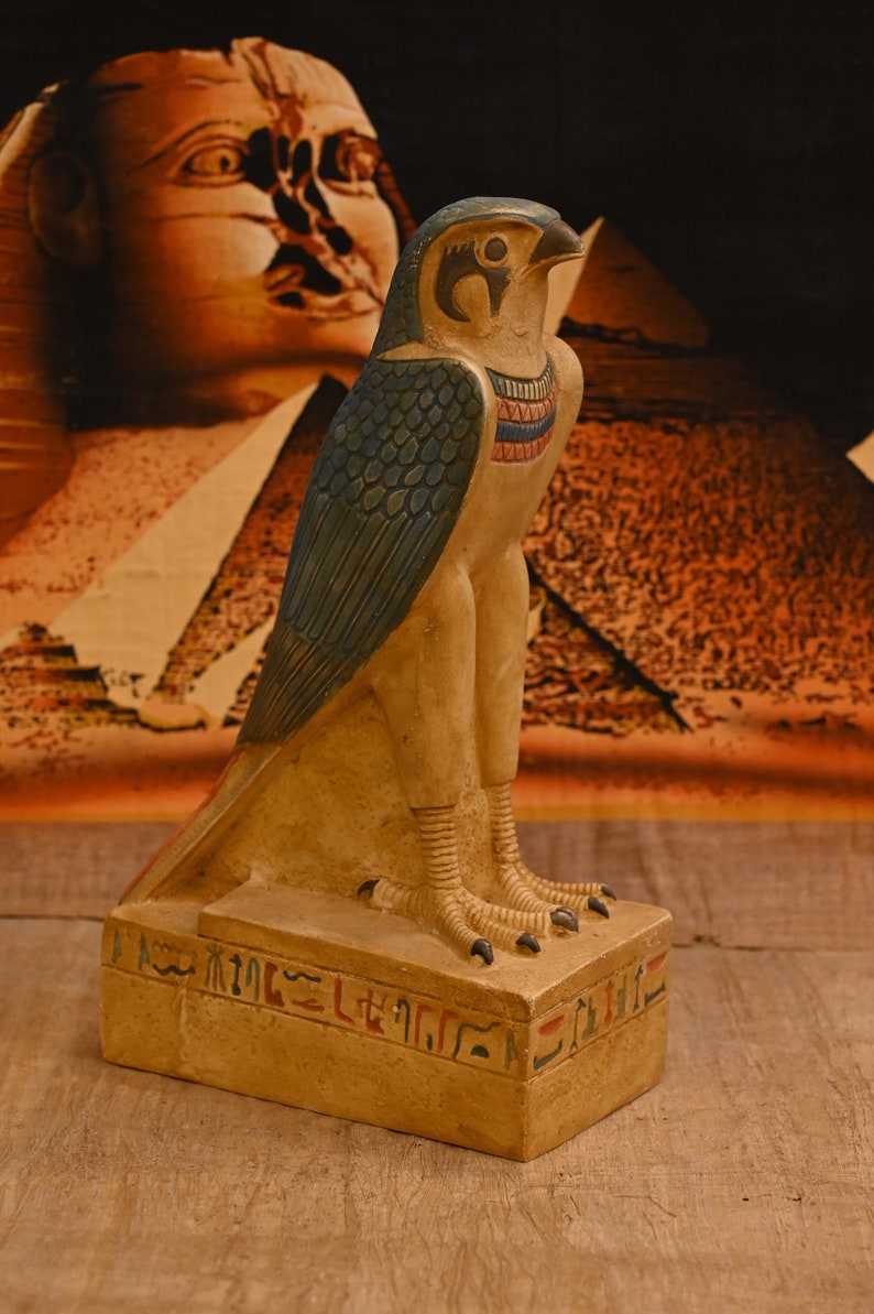 Fabulous Statue Horus Depicted as a Falcon Horus God - Etsy