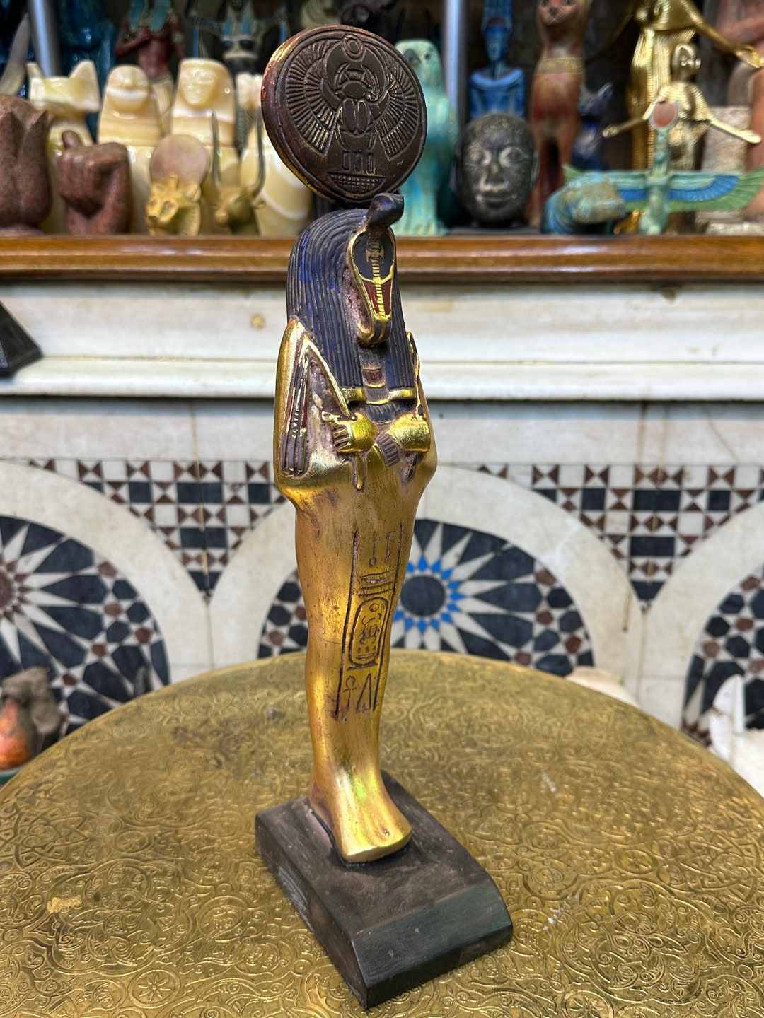 Amazing Apep God Statue-uraeus Cobra /serpent in Ancient Egyptian ...