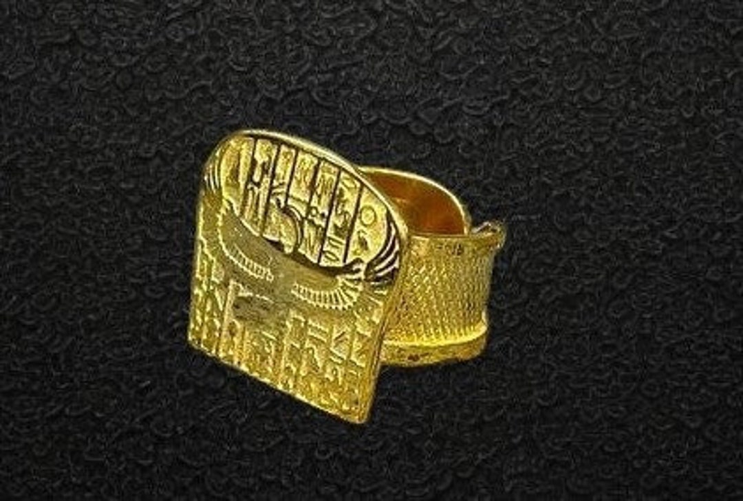 Isis Ring-amazing Ring the Symbol of Good Luck-good Life-ancient Egyptian Ornament-mythology - Etsy