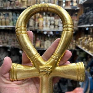Golden Egyptian Key of Life/symbol of Long Life-good Life-egyptian ...