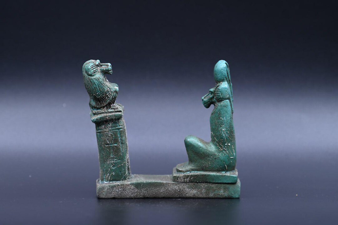 Thoth Statue Thoth in Baboon Shape the Deity of the Moon, and Medicine ...