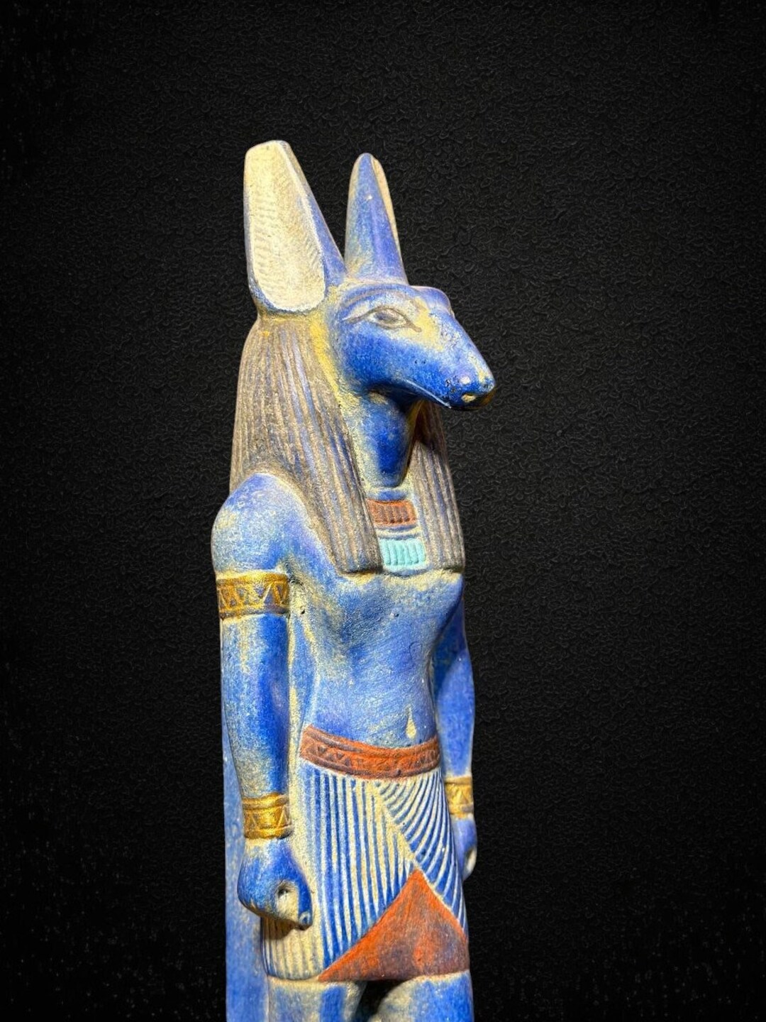 Antique Egyptian Statue of the God Seth, God of Lord of the Desert ...