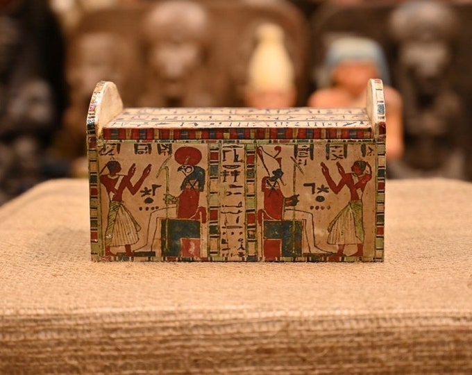 Antique Wooden Boxes-pharaonic Boxes-egyptian Art-handicraft-egyptian ...
