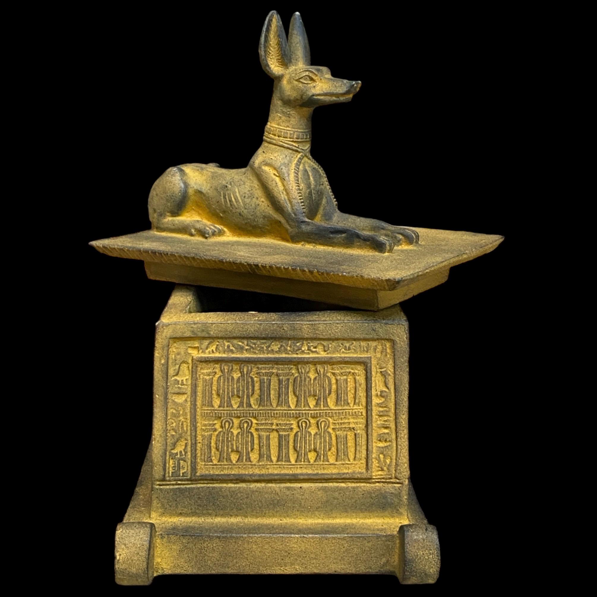 Anubis Statue as Cemetery/handicraft/egyptian Pharaonic Statues ...