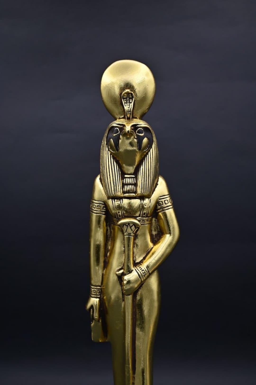 RA- Egyptian God RA Statue-god of the Sun- Made From Solid Stone ...