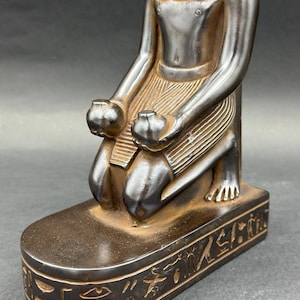 Ancient Egyptian Anubis Statue, Jackal God Replica, Afterlife Art Piece ...
