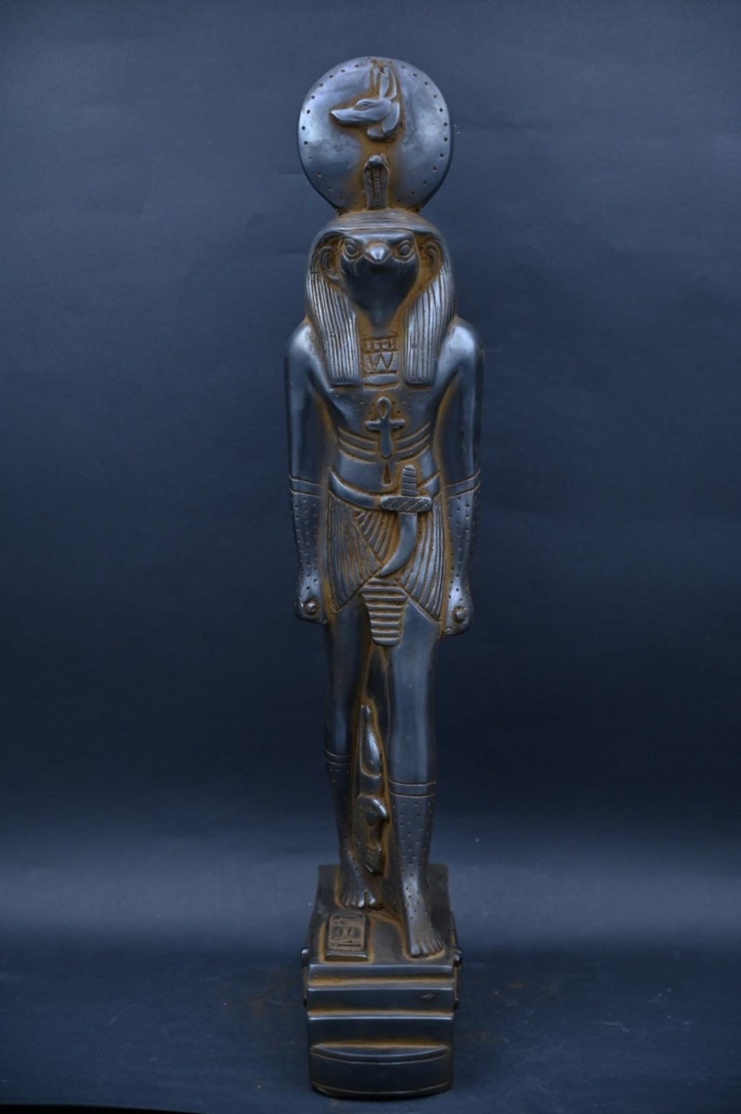 Egyptian God RA Statue Made From Solid Stone, RA Statue, Egyptian RA ...