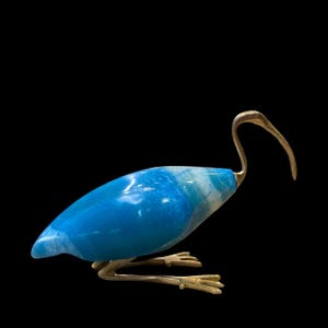 Ancient Egyptian Ibis God of Wisdom Thoth, God Thoth in Ibis Form ...