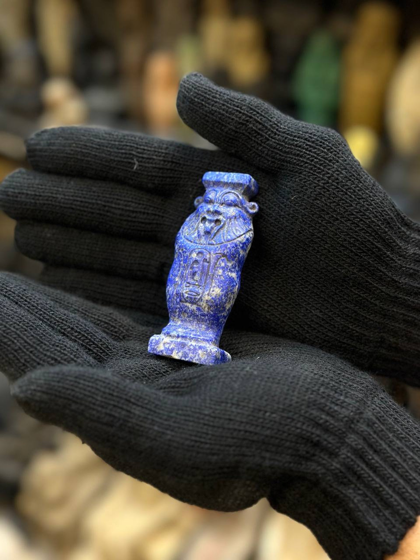 Egyptian Pendant for God Bes - God of Fun - Nice Antiques - Made in ...