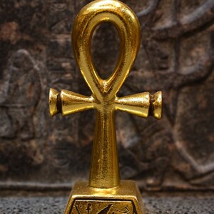 Golden Ankh Key of Life, Egyptian Mythology Replica - Etsy