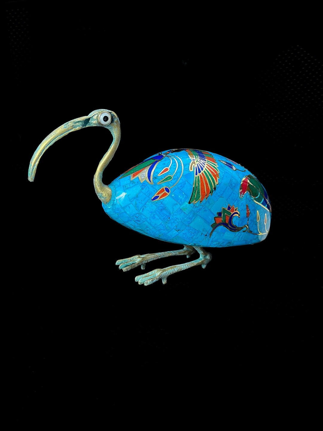 Large Ancient Egyptian Ibis God of Wisdom Thoth, God Thoth in Ibis Form ...