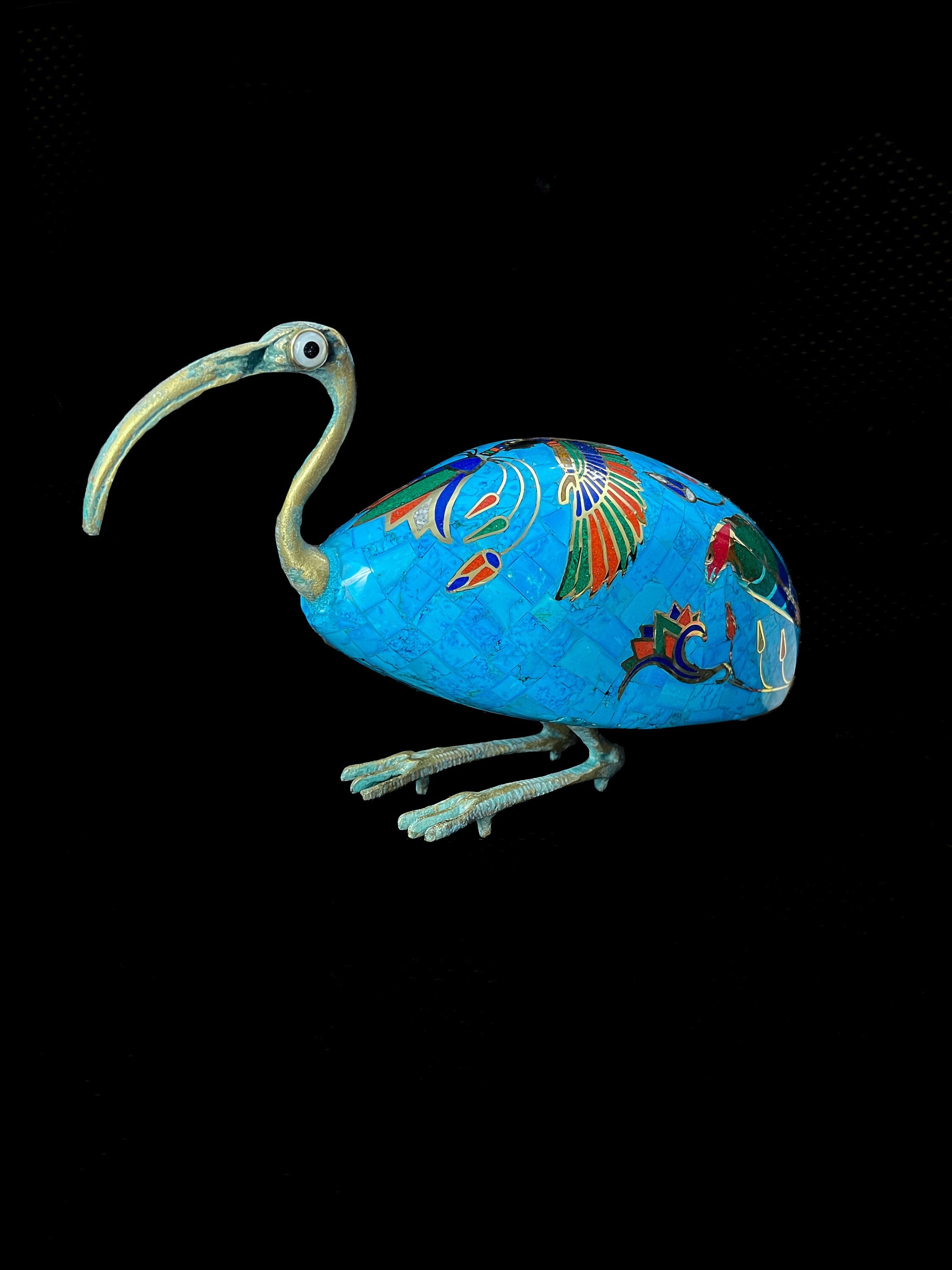 Large Ancient Egyptian Ibis God of Wisdom Thoth, God Thoth in Ibis Form ...