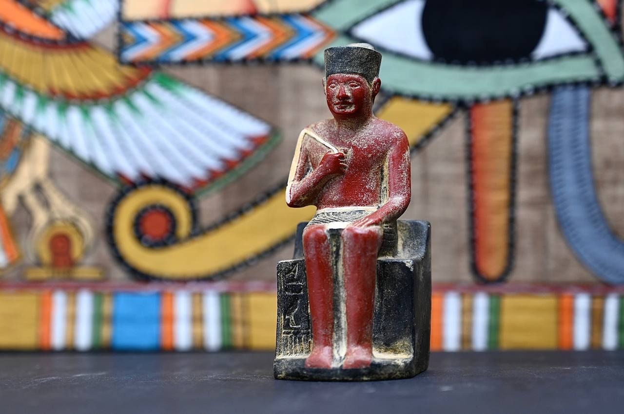 King Khufu Statue: Egyptian Pharaoh Sculpture, Ancient Deities - Etsy