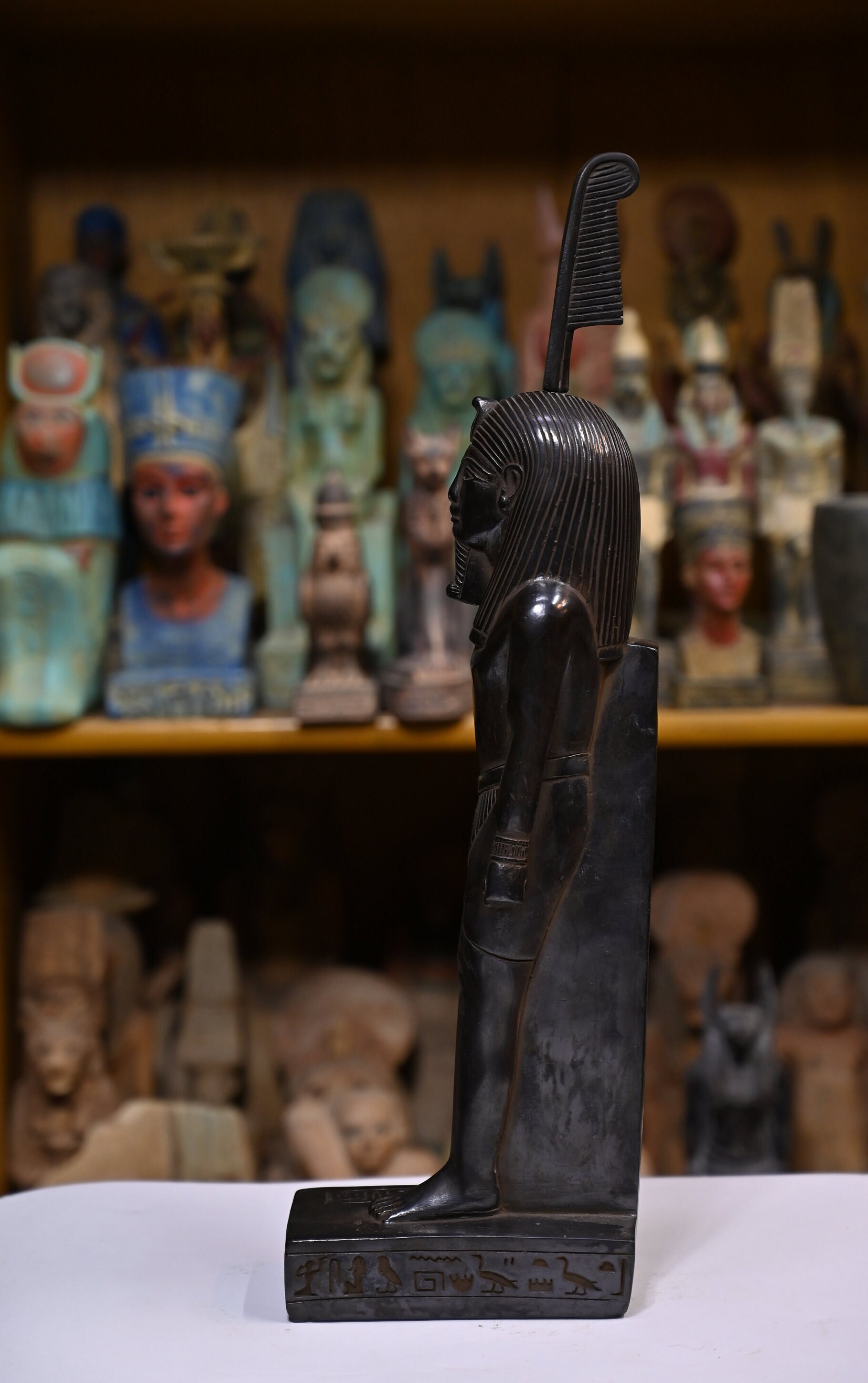 God Shu-beautiful Black Statue of God of the Shu God of - Etsy