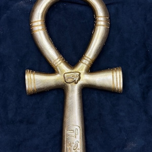 Golden Egyptian Key of Life/symbol of Long Life-good Life-egyptian ...