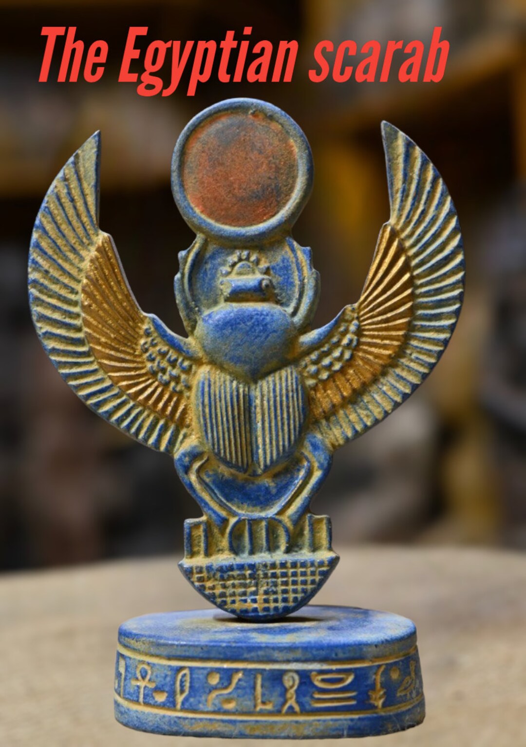 Handmade Scarab-winged Scarab for the Symbol of Protection,good Luck ...