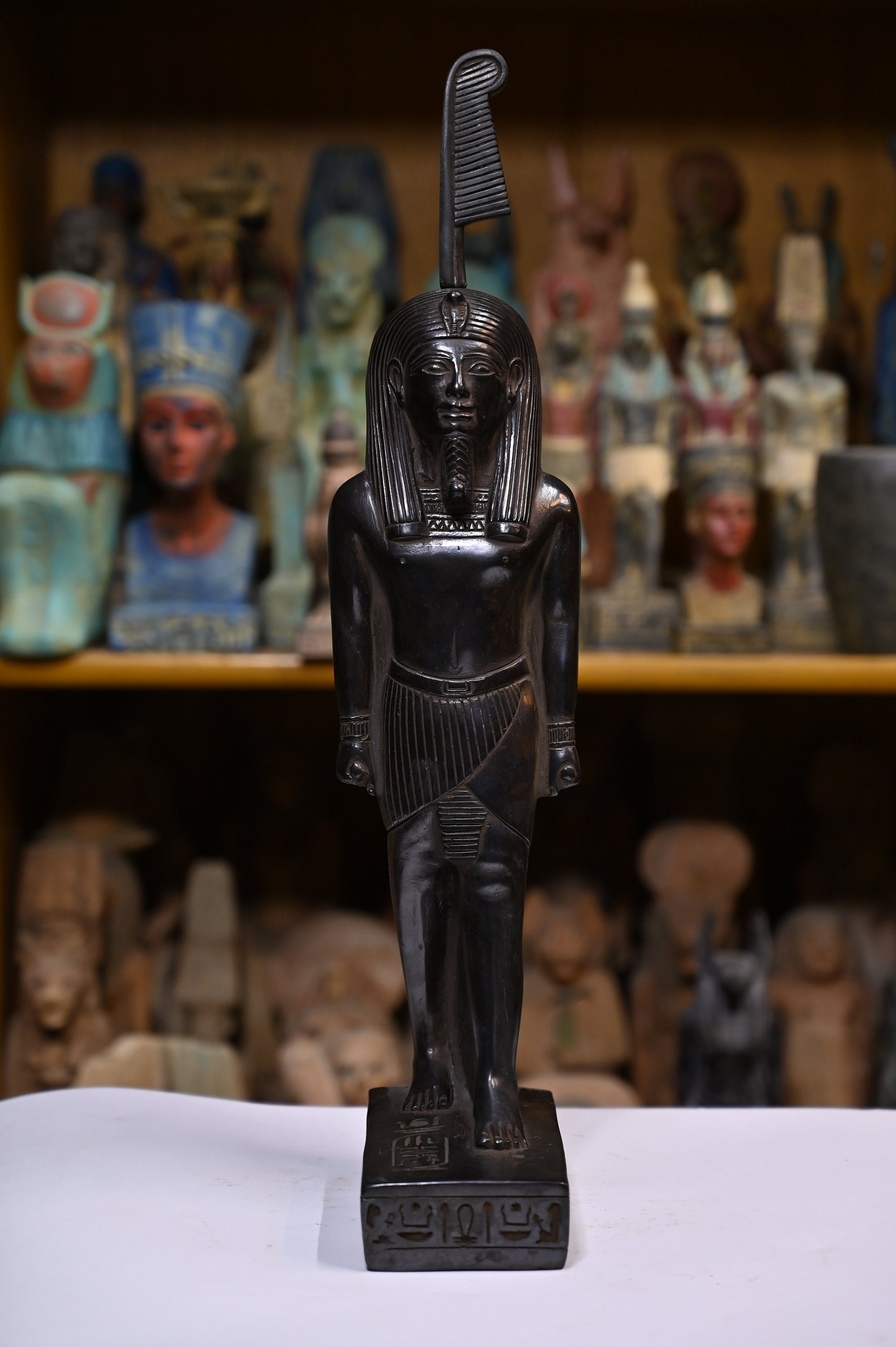 God Shu-beautiful Black Statue of God of the Shu God of - Etsy