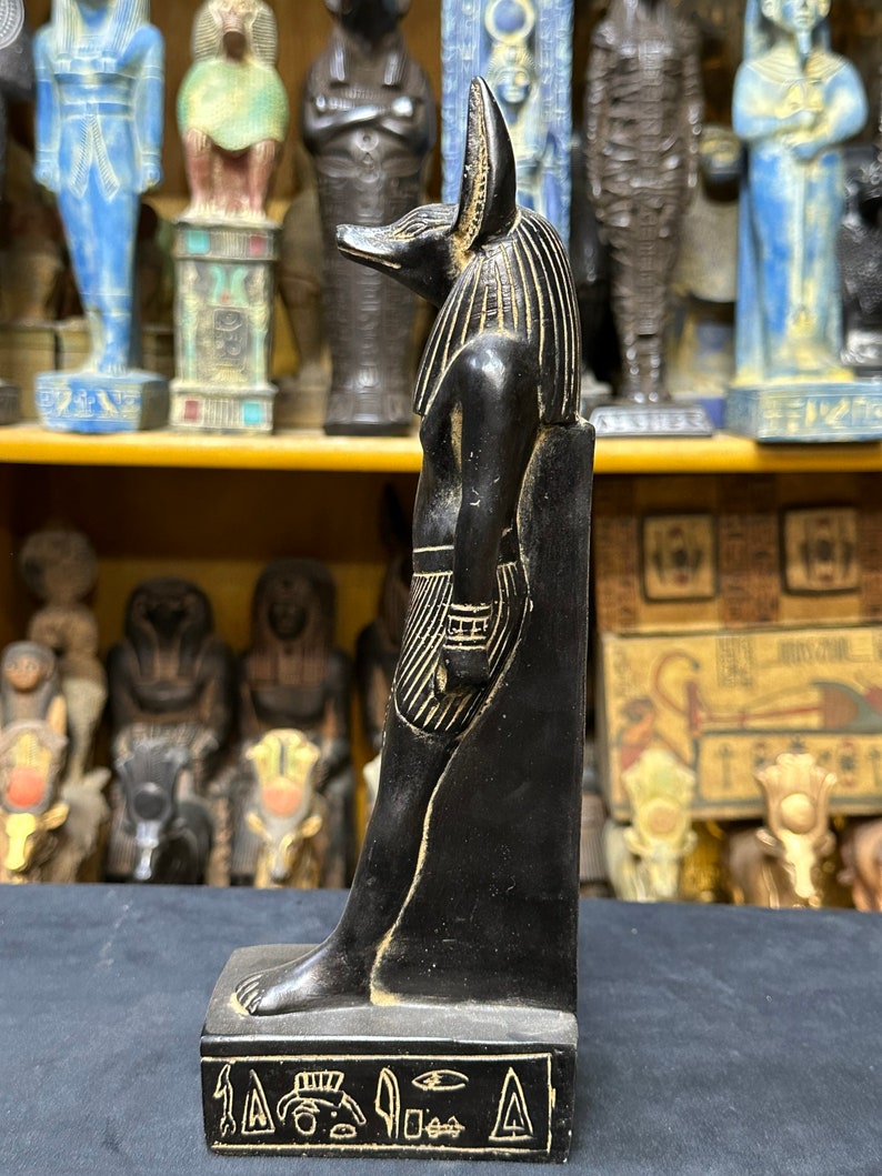 Handicraft Anubis Statue: Egyptian God Sculpture, Museum Piece - Etsy