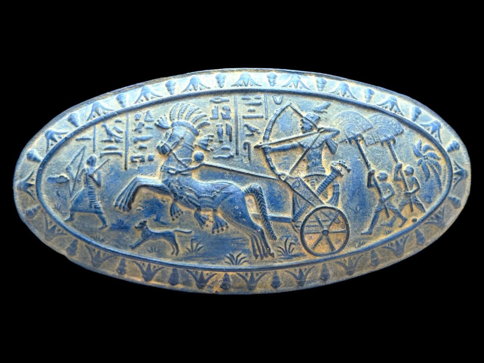 An Egyptian Box Inscribed With Pharaonic Inscriptions-antiques-replica ...