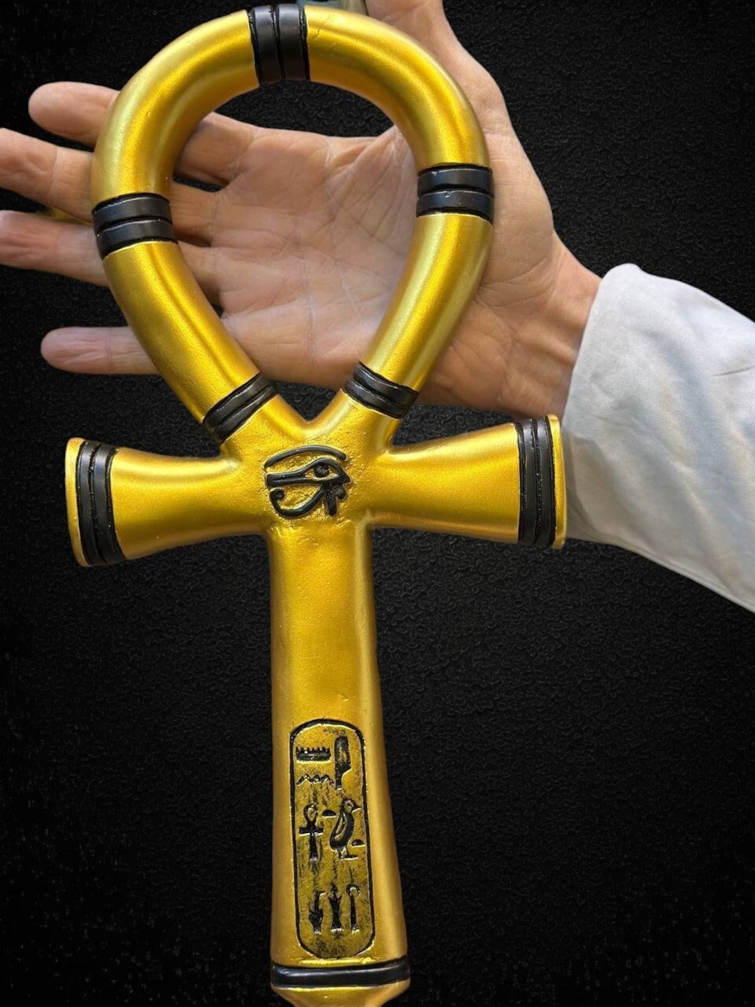 Golden Egyptian Key of Life/symbol of Long Life-good Life-egyptian ...