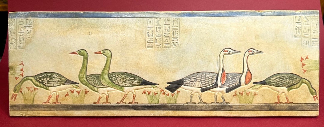Geese Meadum-famous for the Egyptian Mona Lis Ahang on the Wall-replica ...
