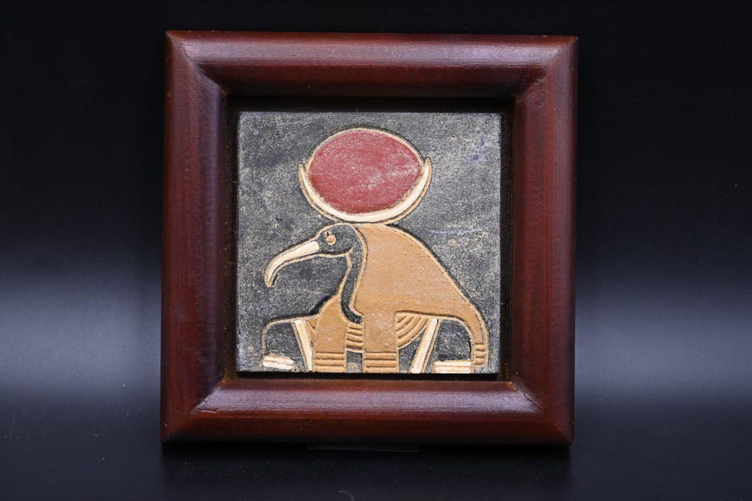 Thoth Relief in Egypt Egyptian Painting Handcrafted Museum Replica ...