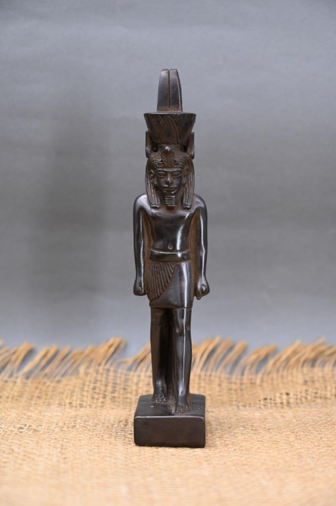 Handmade Nefertem Statue: Ancient Egyptian God Replica - Etsy