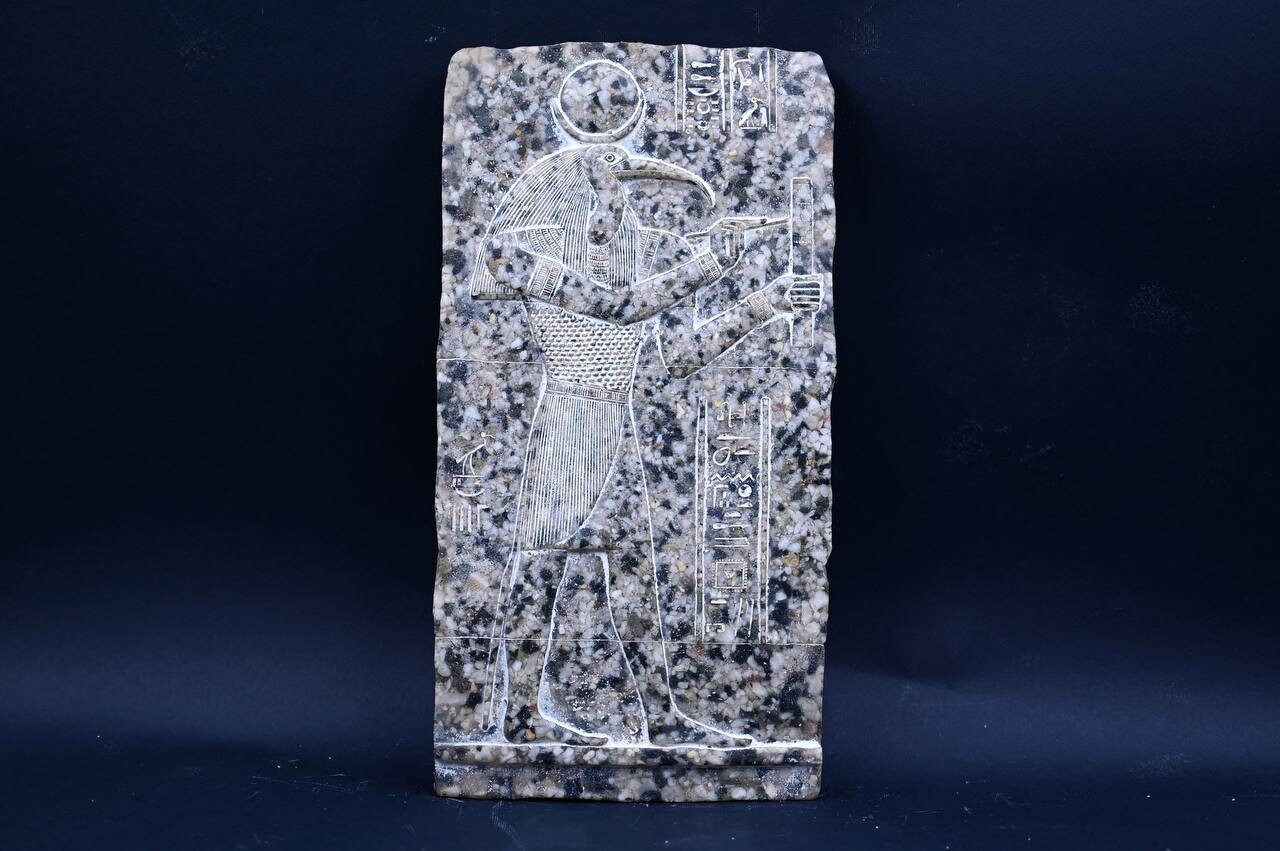 Ancient Egyptian Ibis God of Wisdom Thoth, God Thoth in Ibis Form, Wall ...