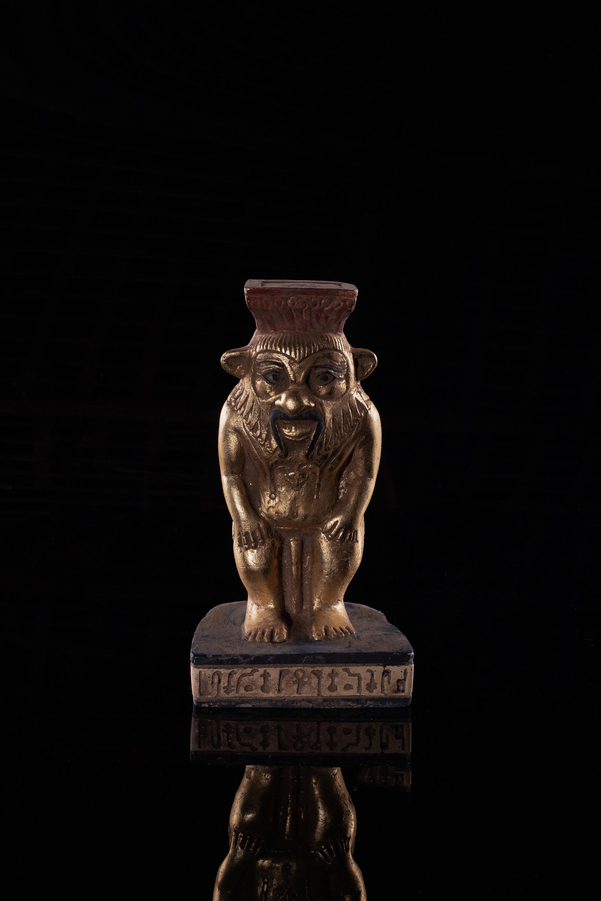 Bes Statue of God Bes-egypt God of Fun Pleasure-childhood in - Etsy
