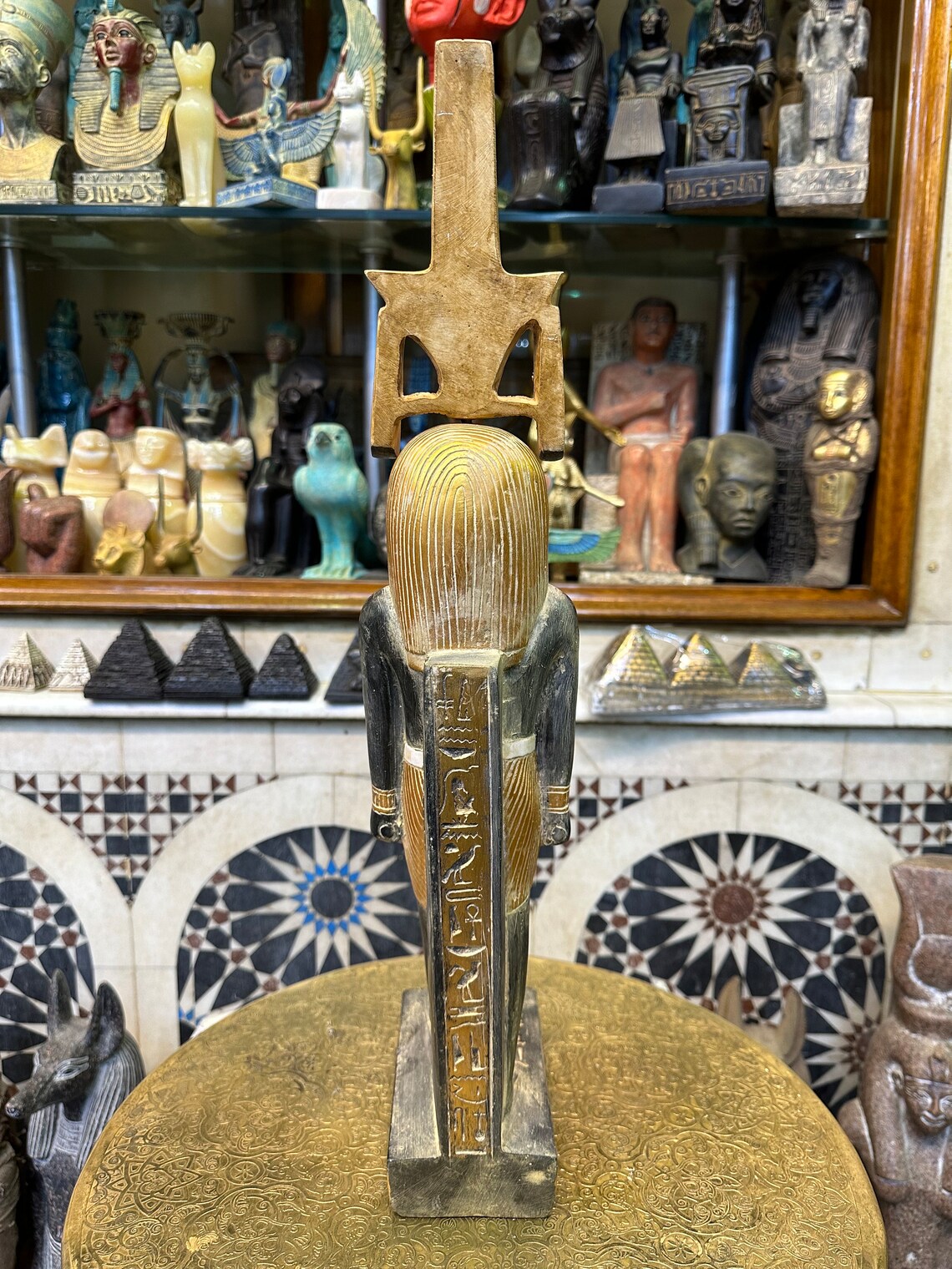 Pretty Statue of Nefertem-god of Healing-beauty-perfumes During the ...