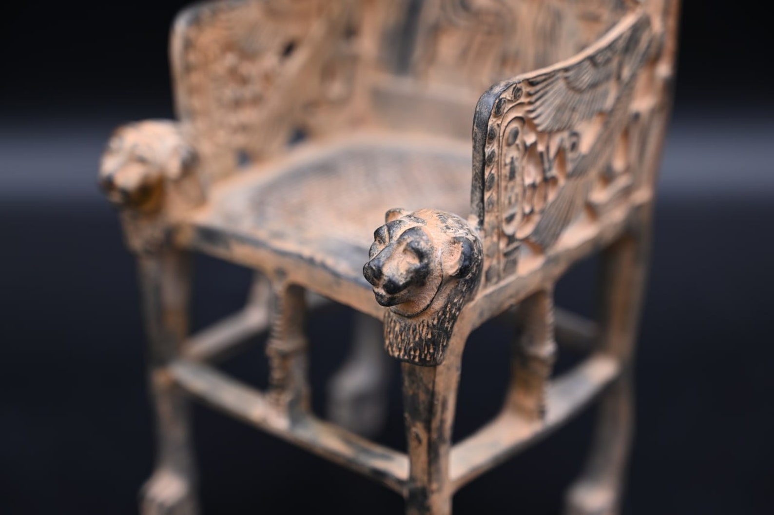 Throne of King Tutankhamun, Egyptian Handmade, Made in Egypt - Etsy
