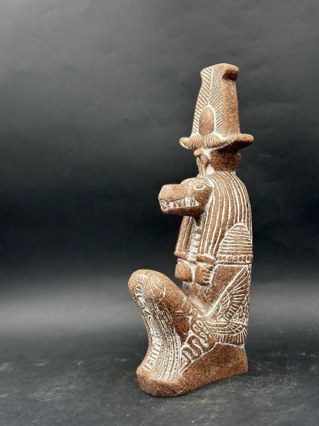 Statue for Sobek, Sobek Egyptian God | Egyptian Crocodile God, Ancient ...