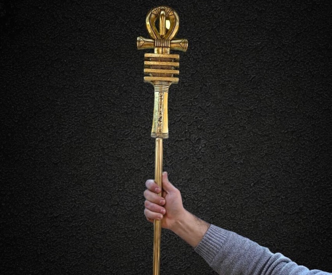 Excellent Djed Scepter Piece-key of Life-symbol of Strength ...