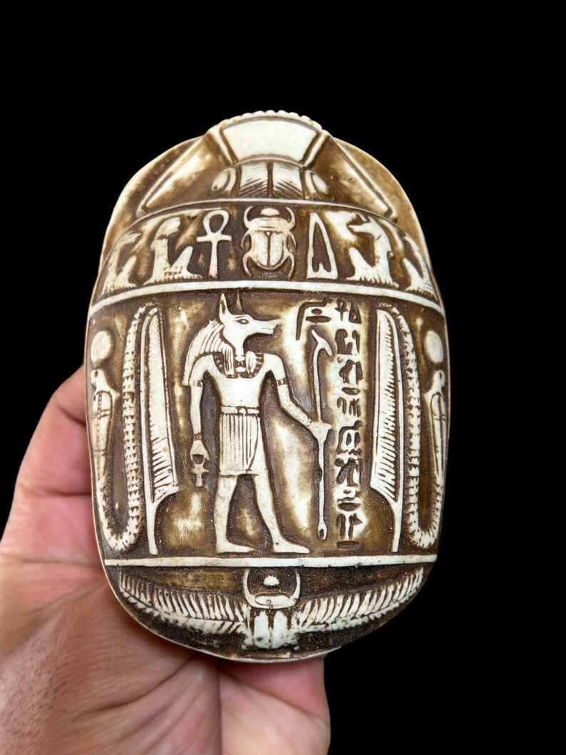 Unique Scarab Egyptian Beetle-ancient Egyptian Symbol of Protection ...
