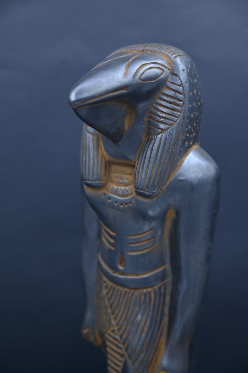 Egyptian God Thoth Ibis Statue, Ancient Wisdom Decor - Etsy