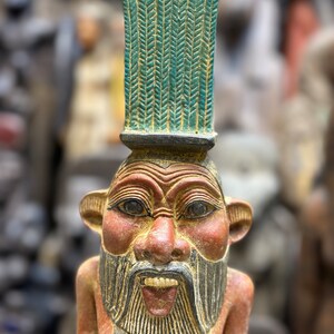 Bes Antique Statue God of Fun Pleasure in Ancient Egypt-god of ...