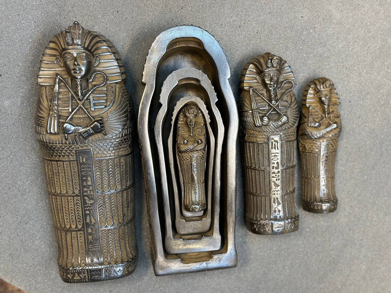 Tutankhamun Coffin -egyptian King- Egyptian Antique -rare Museum Pieces ...