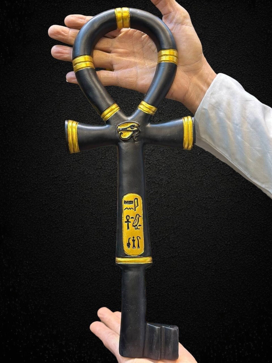 Golden Egyptian Key of Life/symbol of Long Life-good Life-egyptian ...