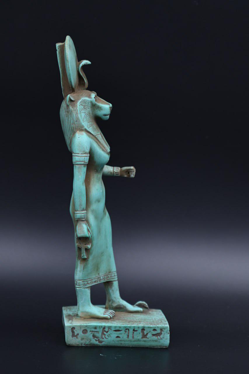 Egyptian Goddess Tefnut Statue: Handmade Replica, Made in Egypt - Etsy