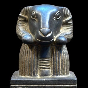 Ancient Egyptian Ram God of Creation, Egyptian God Khnum Statue. - Etsy