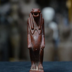Antique Taweret Statue-egyptian Goddess in the Form of a Hippopotamus ...